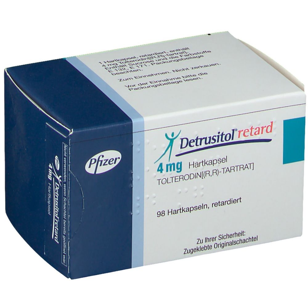 Detrusitol® retard 4 mg 98 St - shop-apotheke.com