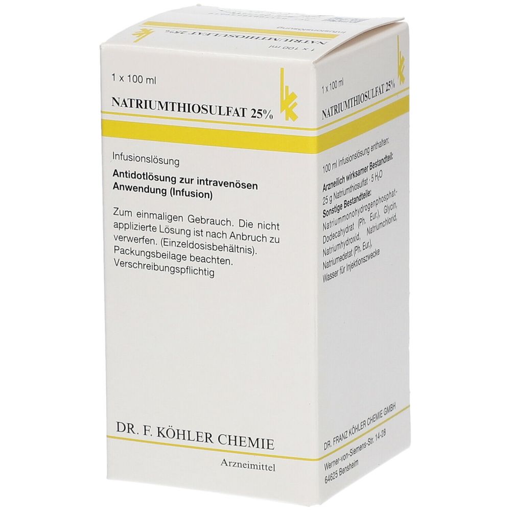 NATRIUMTHIOSULFAT 25 % 100 ml - shop-apotheke.com