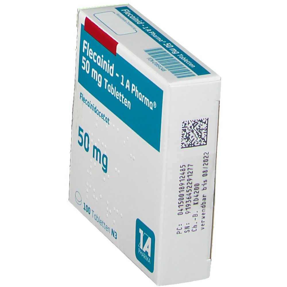Flecainid - 1 A Pharma® 50 mg 100 St - shop-apotheke.com
