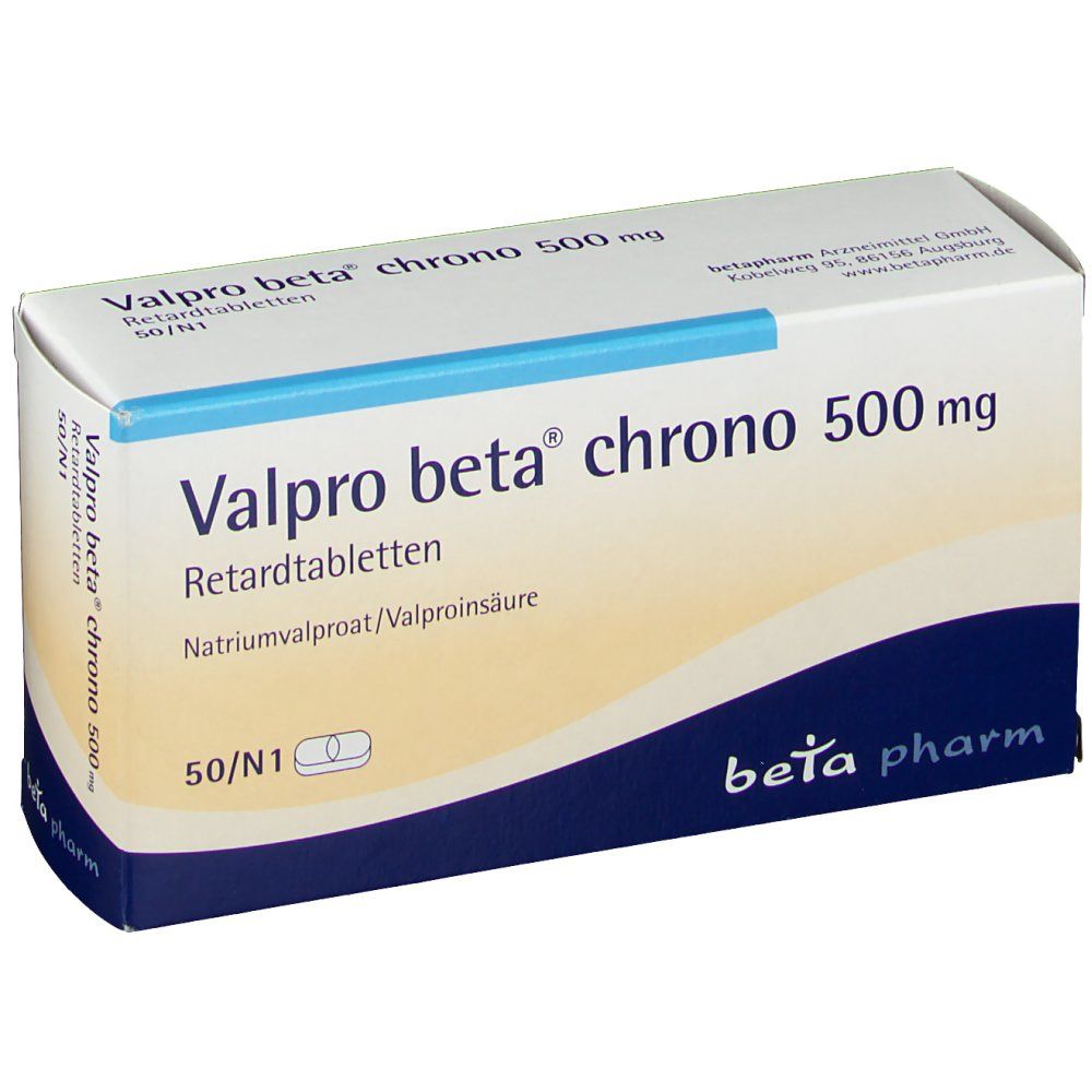 Valpro beta® chrono 500 mg 50 St - shop-apotheke.com