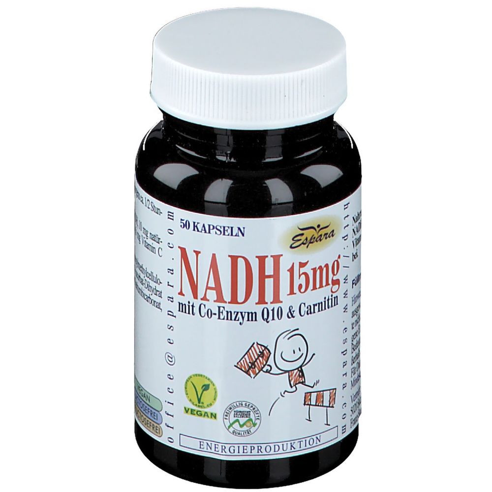 NADH-15mg Kapseln 50 St - shop-apotheke.com