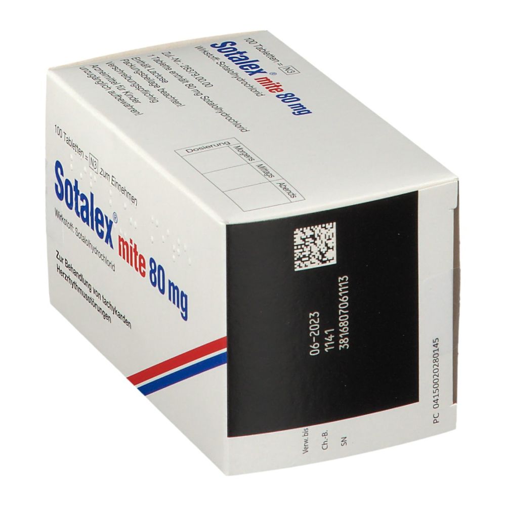 Sotalex® mite 80 mg 100 St - shop-apotheke.com