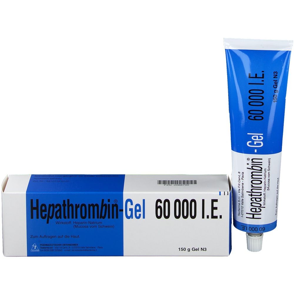 Hepathrombin®-Gel 60 000 I.E. 150 g - shop-apotheke.com