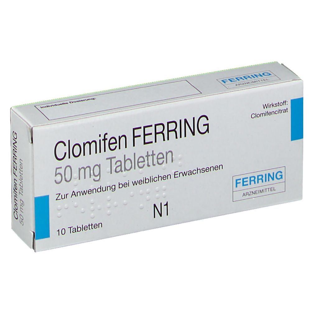 Clomifen FERRING 50 mg 10 St - shop-apotheke.com