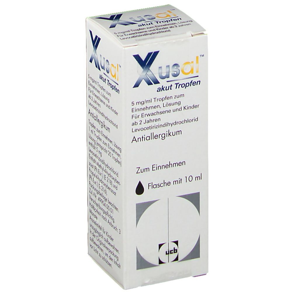 Xusal™ akut Tropfen 5 mg/ml 10 ml - shop-apotheke.com