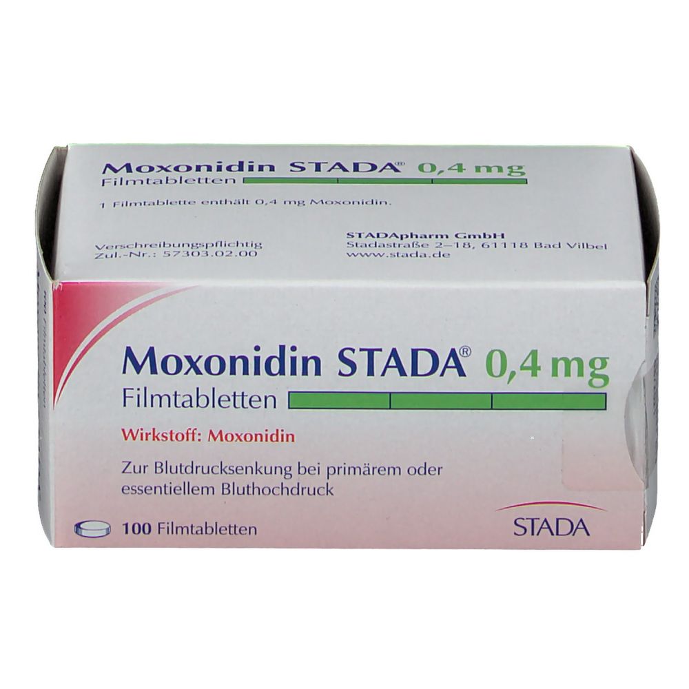 Moxonidin STADA® 0,4 mg 100 St - shop-apotheke.com