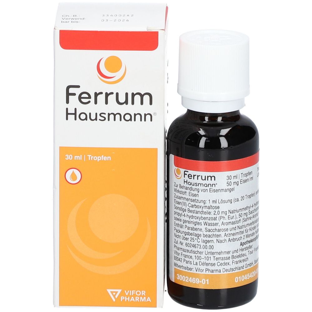 Ferrum Hausmann® Lösung 30 ml - shop-apotheke.com
