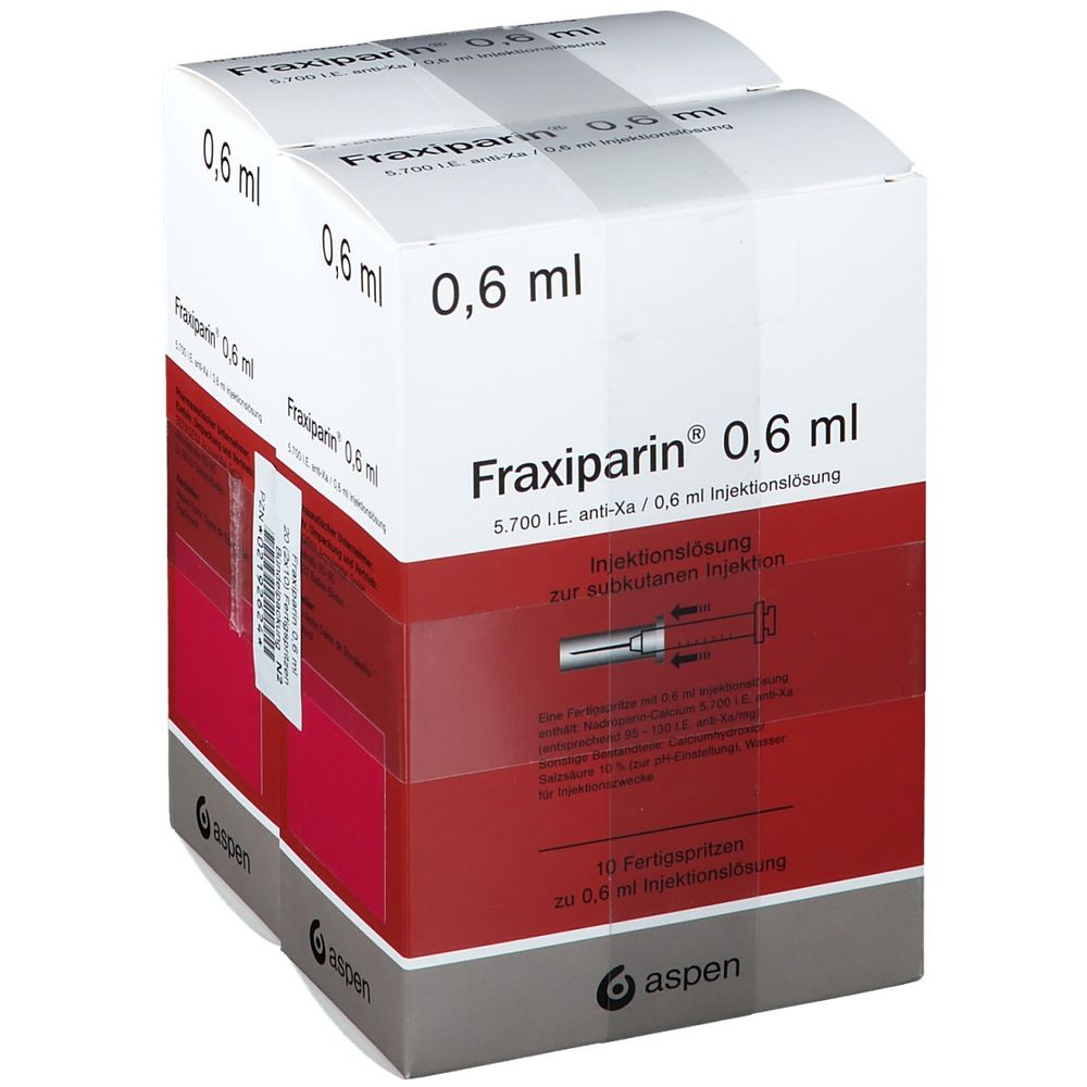 Fraxiparin® 0,6 ml 20x0,6 ml - shop-apotheke.com