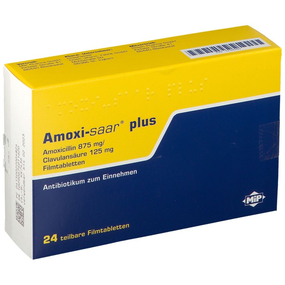 Amoxi-Saar Plus 24 St - shop-apotheke.com