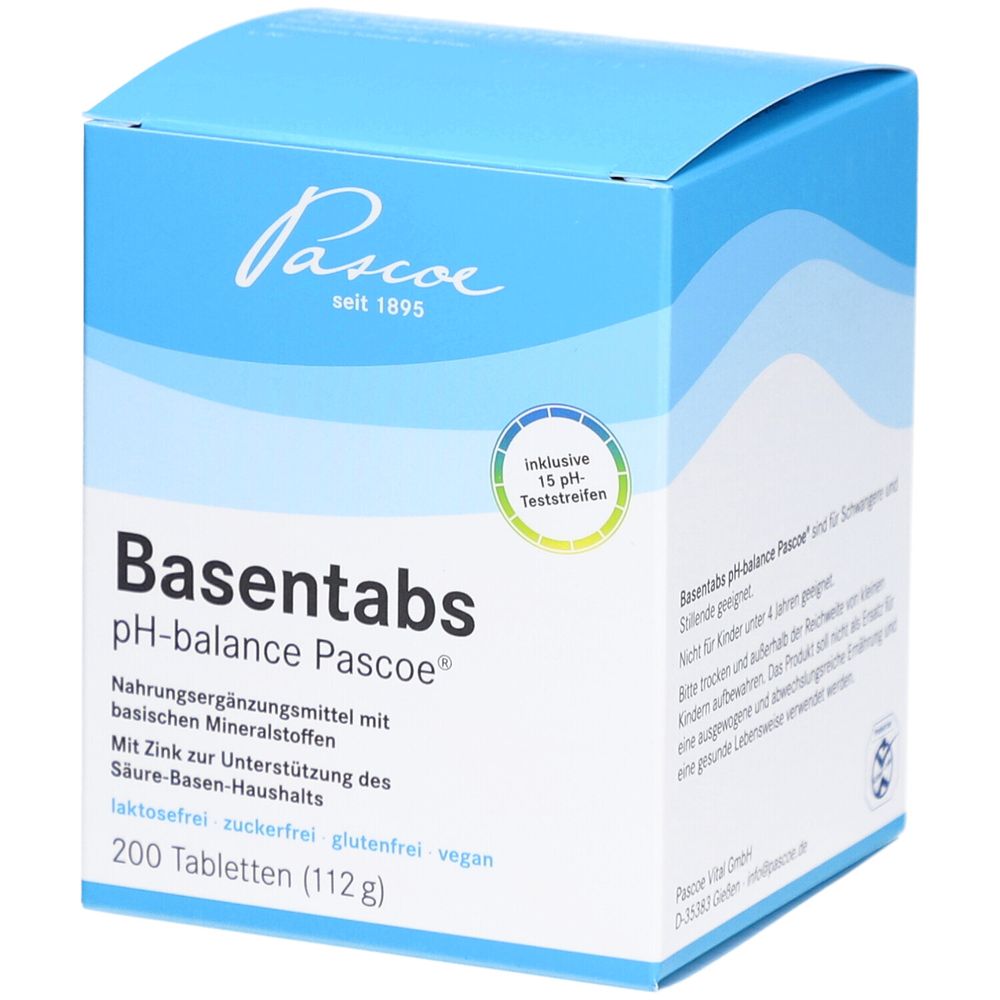 Basentabs pH-balance Pascoe® 200 St - shop-apotheke.com