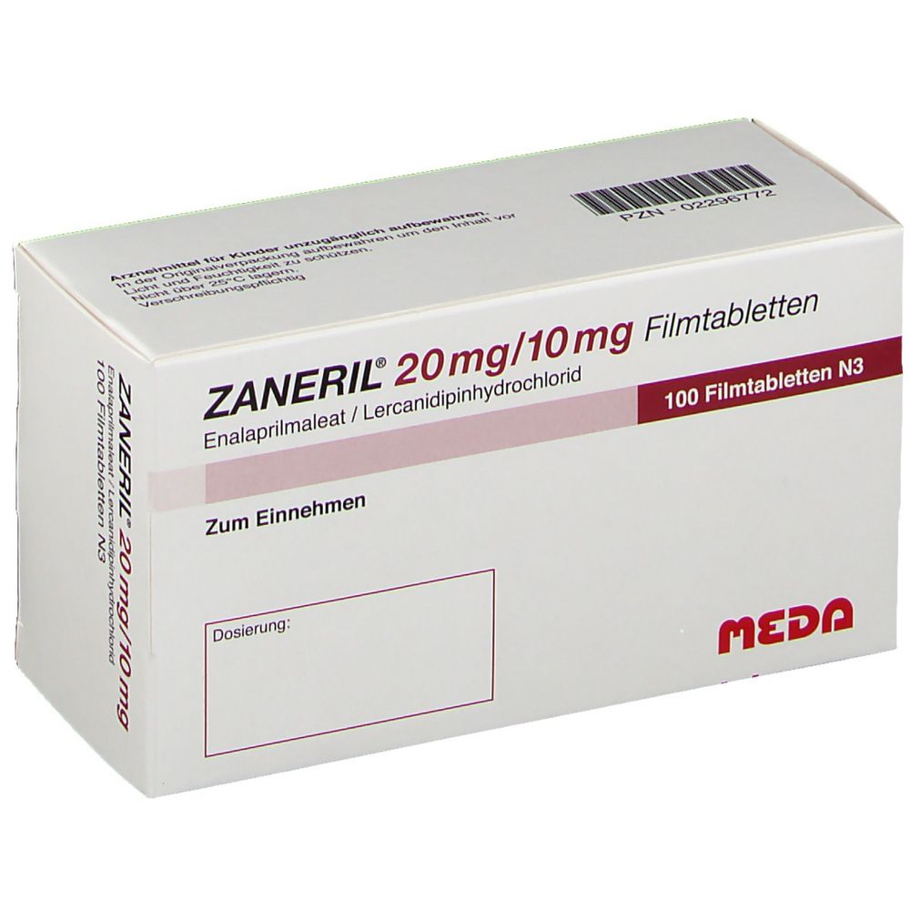 Zaneril 20 mg/10 mg Filmtabletten 100 St - shop-apotheke.com