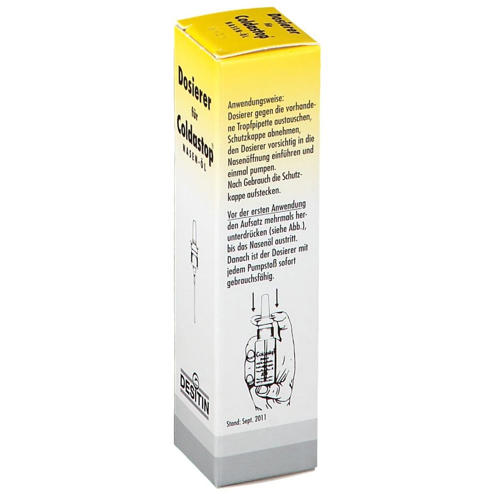 Coldastop® Nasen-Öl Dosierer ohne Inhalt 1 St - shop-apotheke.com