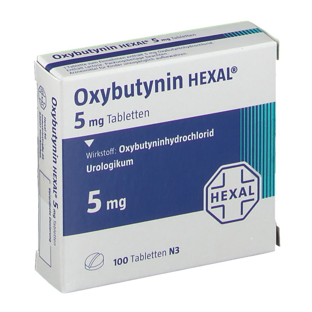 Oxybutynin HEXAL® 5 mg 100 St - shop-apotheke.com