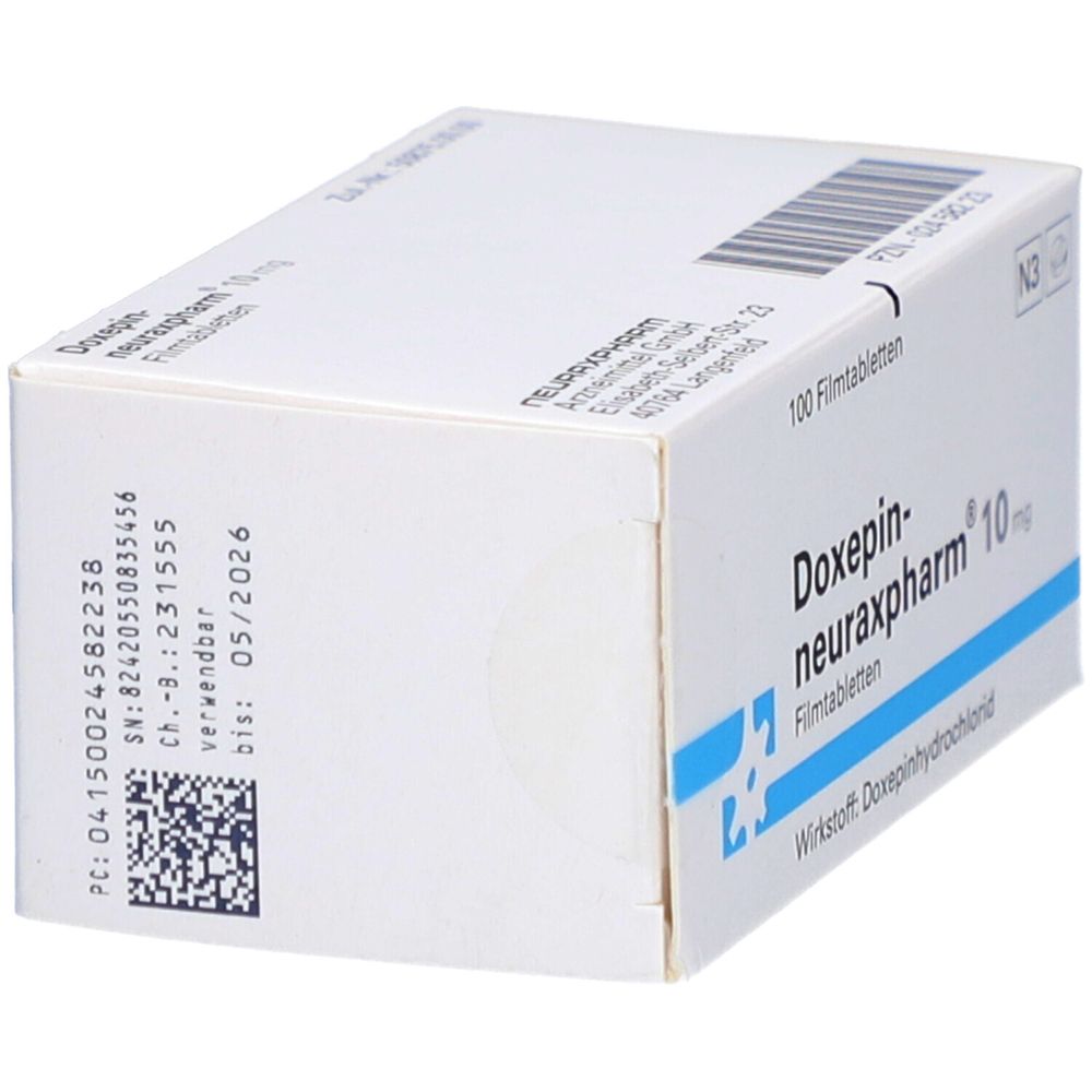 Doxepin-neuraxpharm® 10 mg 100 St - shop-apotheke.com