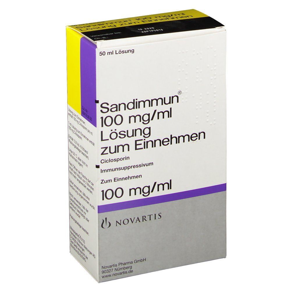 Sandimmun® 100 mg/ml 50 ml - shop-apotheke.com