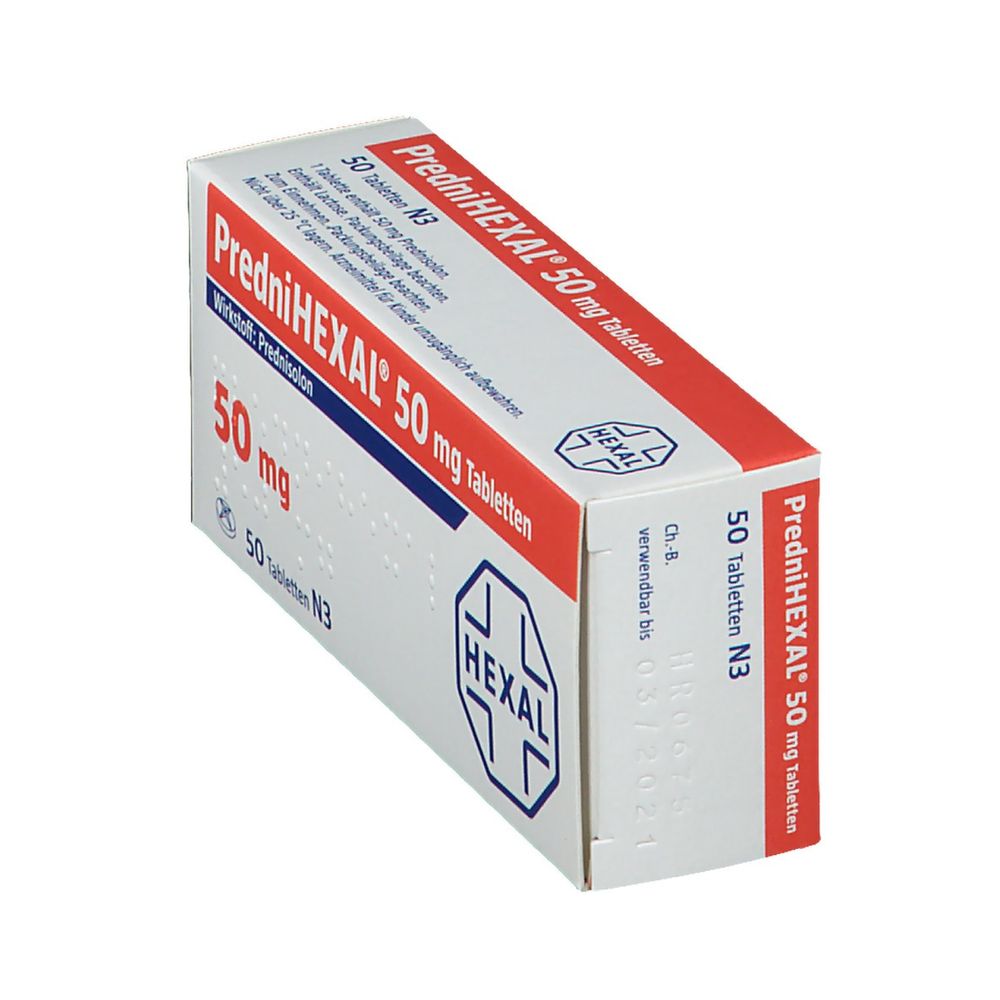 PredniHEXAL® 50 mg 50 St - shop-apotheke.com