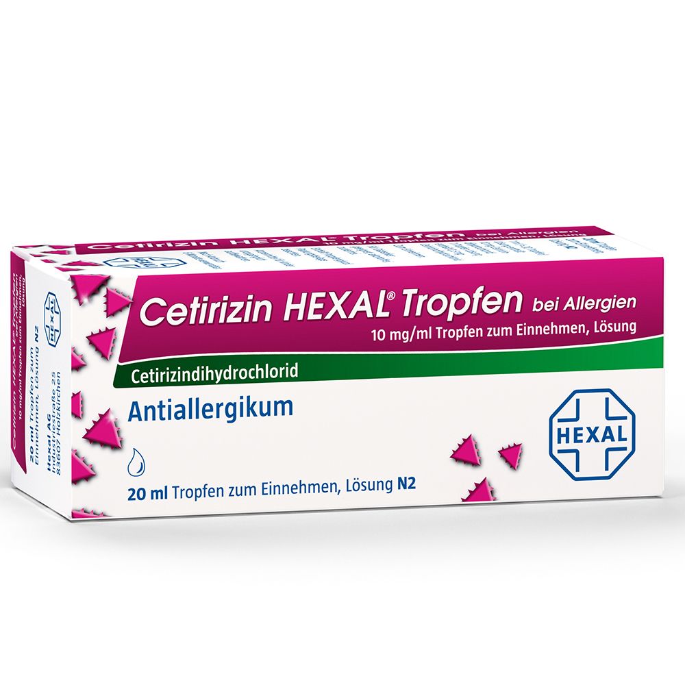 Cetirizin HEXAL® Tropfen bei Allergien 10 mg/ml 20 ml - shop-apotheke.com