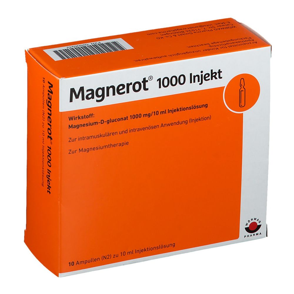 Magnerot® 1.000 Injekt 10x10 ml - shop-apotheke.com