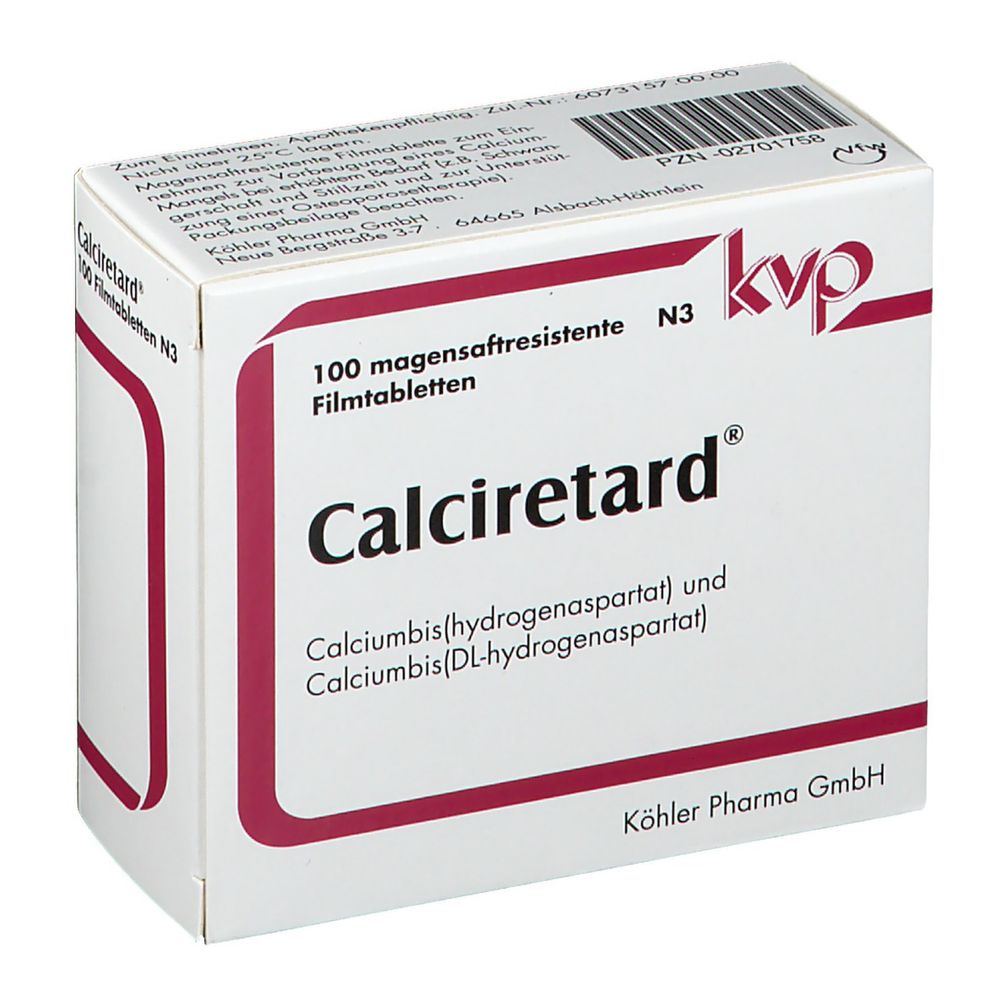 Calciretard® 100 St - shop-apotheke.com