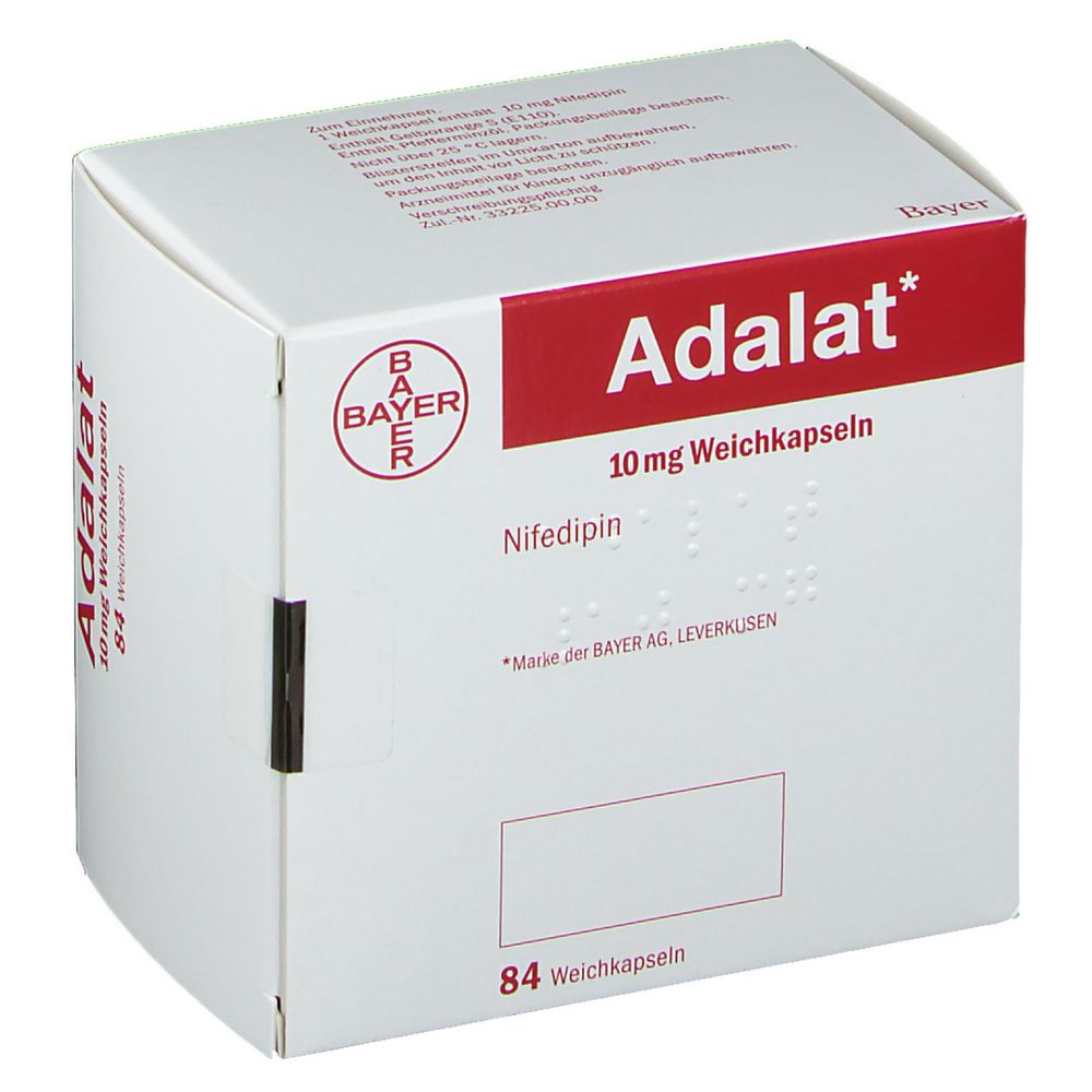 Adalat 10 mg 84 St - shop-apotheke.com