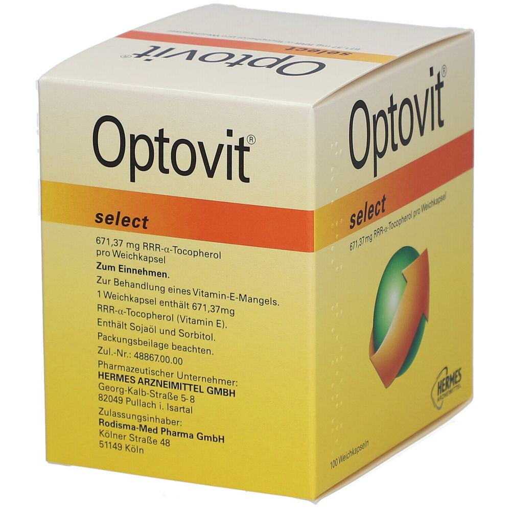 Optovit® select 1000 I.E. Kapseln 100 St - shop-apotheke.com