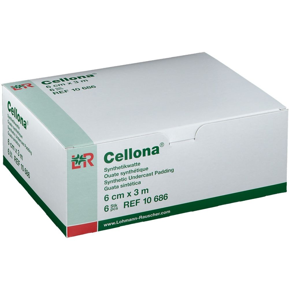 Cellona® Synthetikwatte 6 cm x 3 m 6 St - shop-apotheke.com