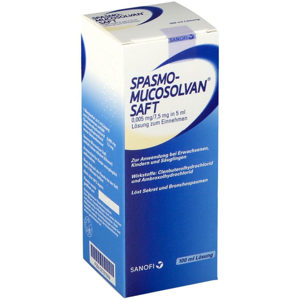 SPASMO - MUCOSOLVAN® Saft 100 ml - shop-apotheke.com