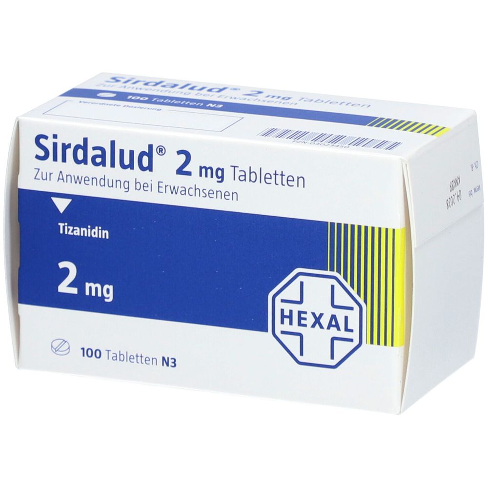 Sirdalud® 2 mg 100 St - shop-apotheke.com