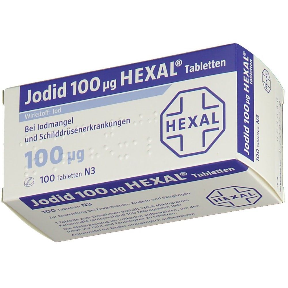 Jodid 100 µg HEXAL® 100 St - shop-apotheke.com