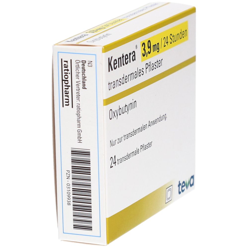 Kentera® 3,9 mg/24 Stunden 24 St - shop-apotheke.com