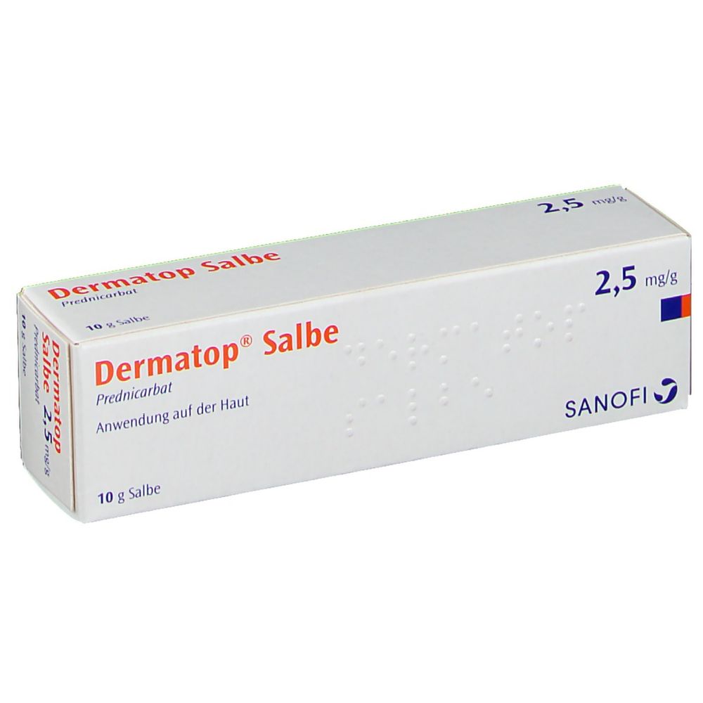 Dermatop® Salbe 2,5 mg/g 10 g - shop-apotheke.com