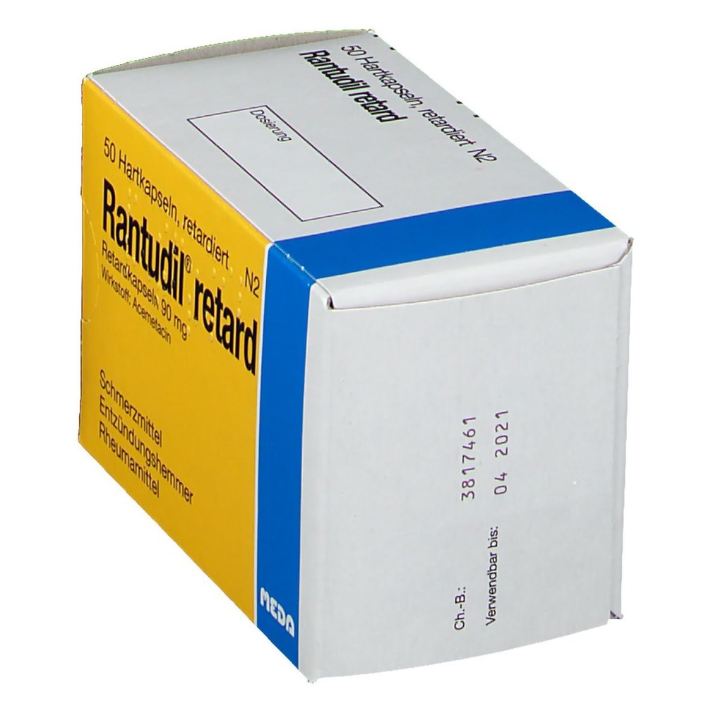 Rantudil® retard 90 mg 50 St - shop-apotheke.com