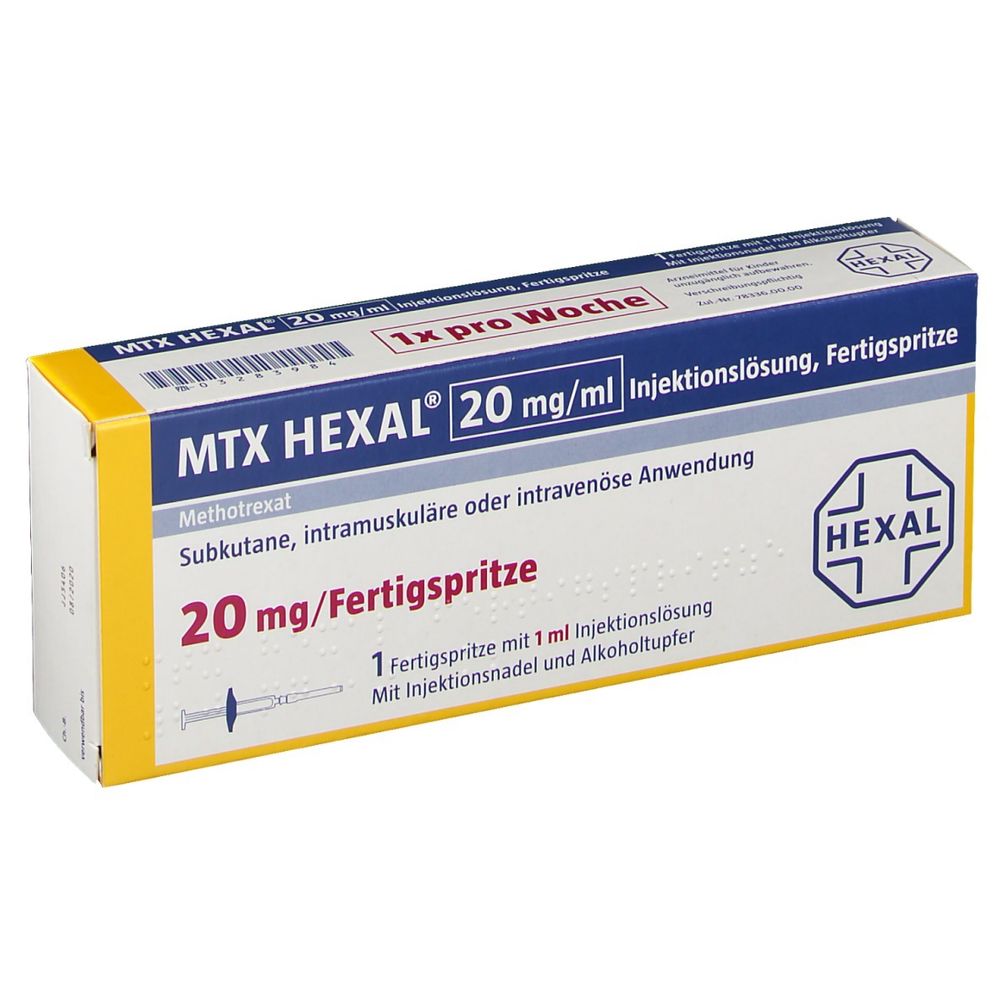 MTX HEXAL® 20 mg/ml 20 mg 1 St - shop-apotheke.com