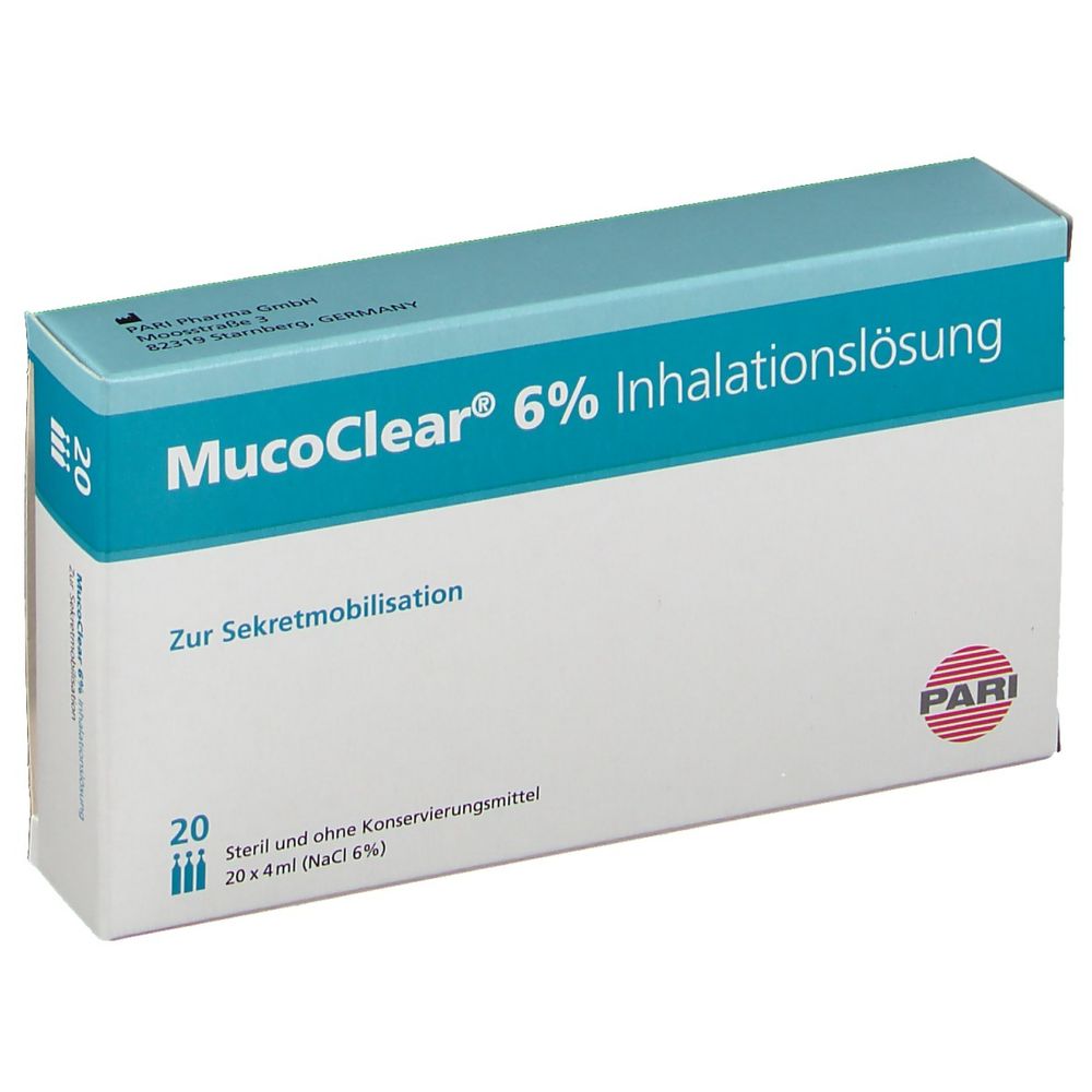 MucoClear 6%® Inhalationslösung 20x4 ml - shop-apotheke.com