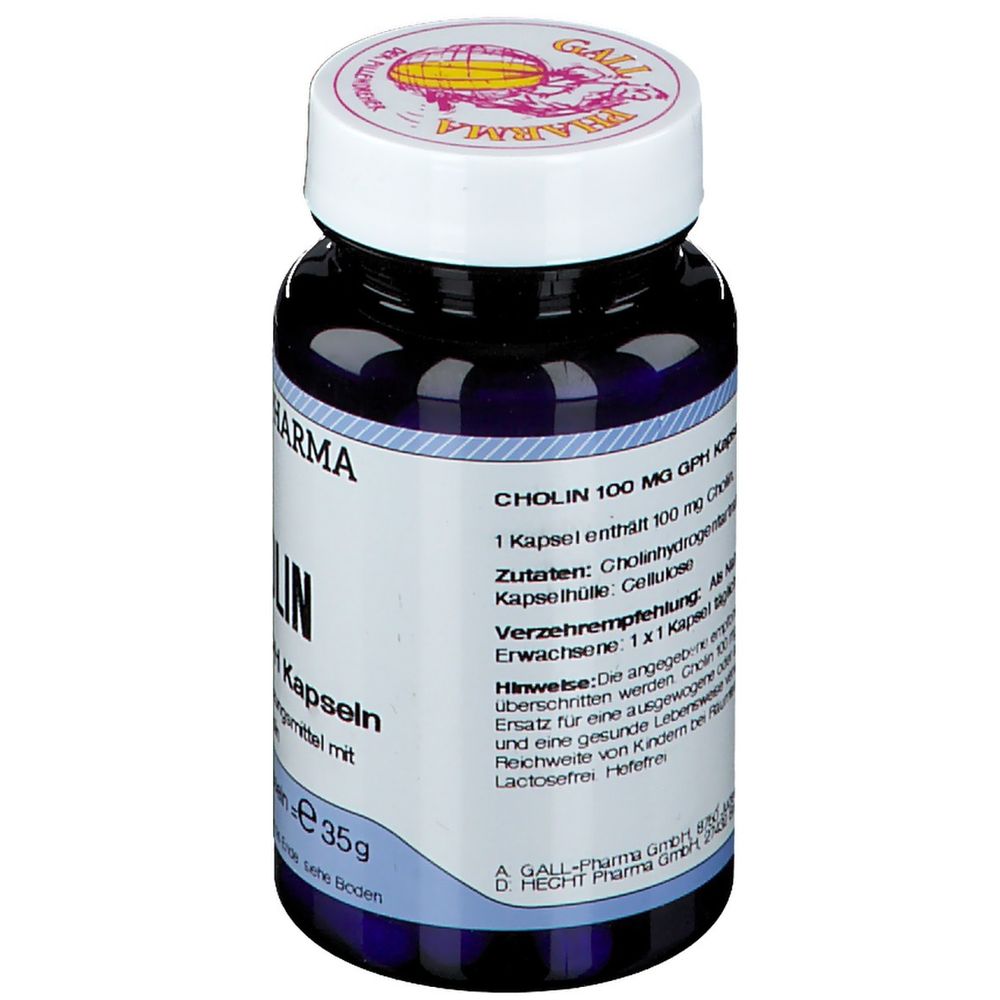 GALL PHARMA Cholin 100 mg GPH 60 St - shop-apotheke.com