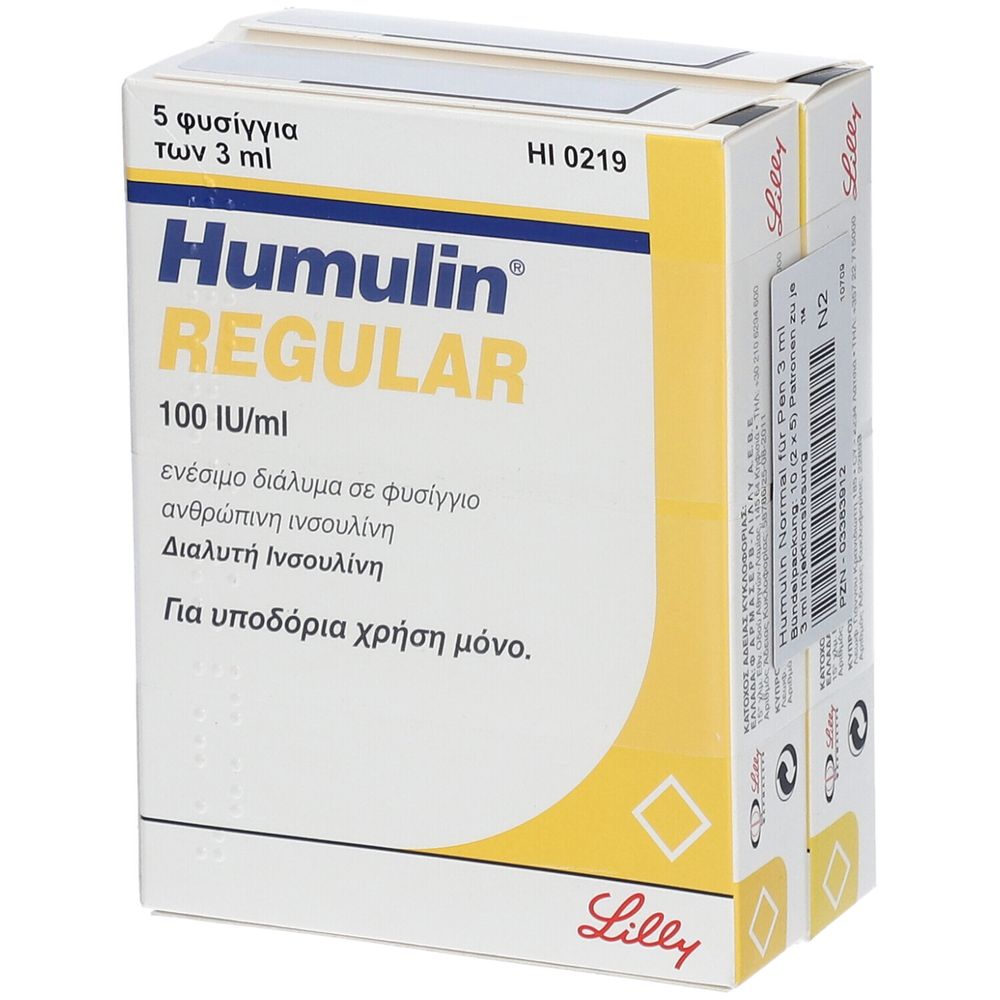Humulin Normal für Pen 10x3 ml - shop-apotheke.com