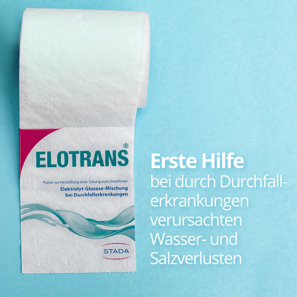 Elotrans® Elektrolyt- und Flüssigkeitszufuhr bei Durchfallbedingten ...