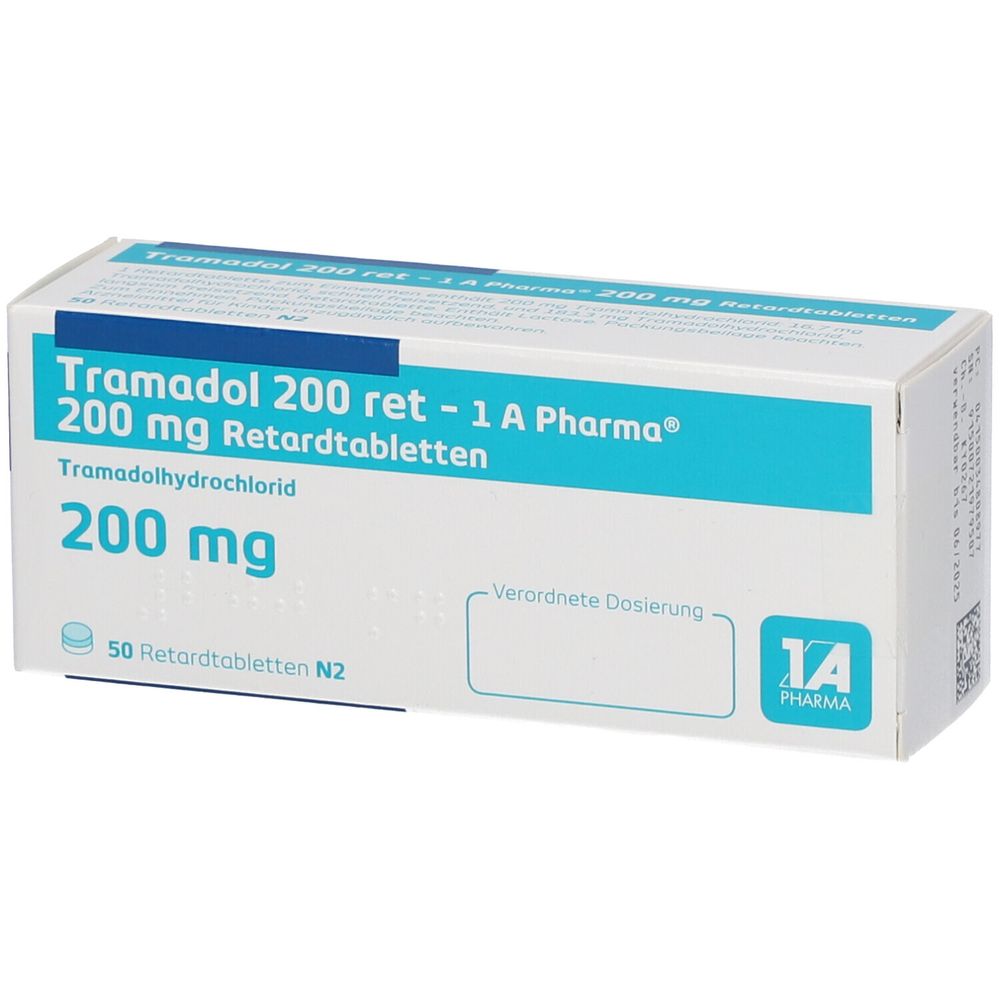 Tramadol 200 ret - 1 A Pharma® 50 St - shop-apotheke.com