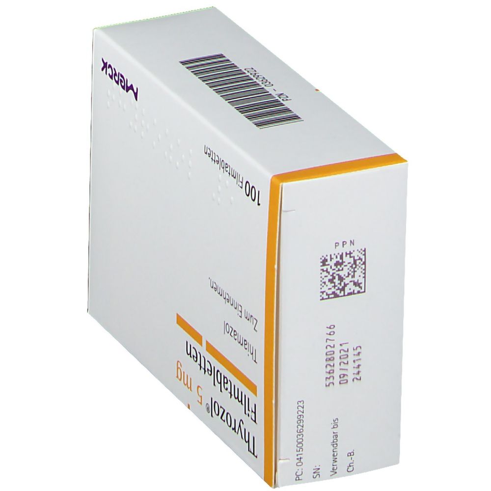 Thyrozol® 5 mg 100 St - shop-apotheke.com
