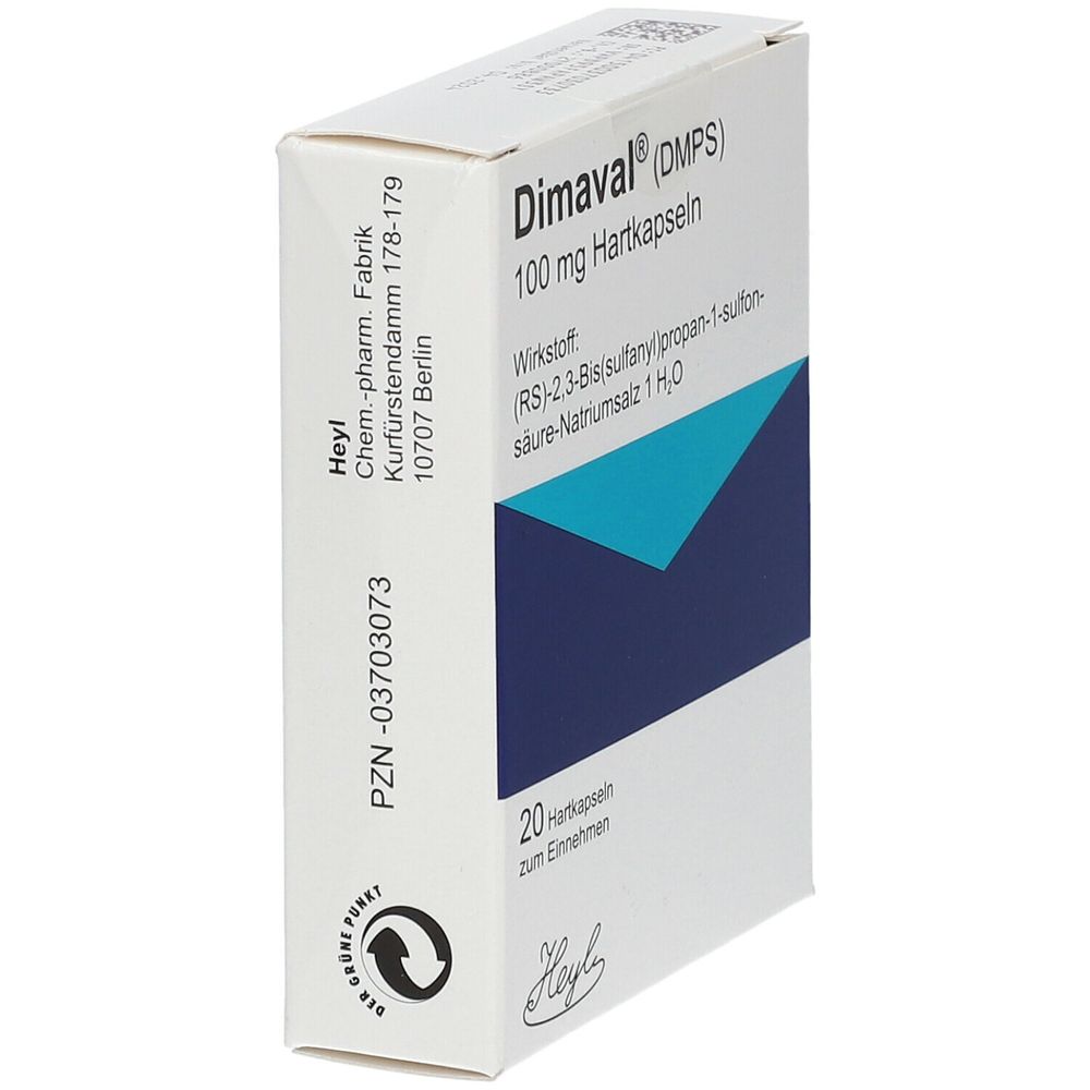 Dimaval® DMPS 100 mg 20 St - shop-apotheke.com