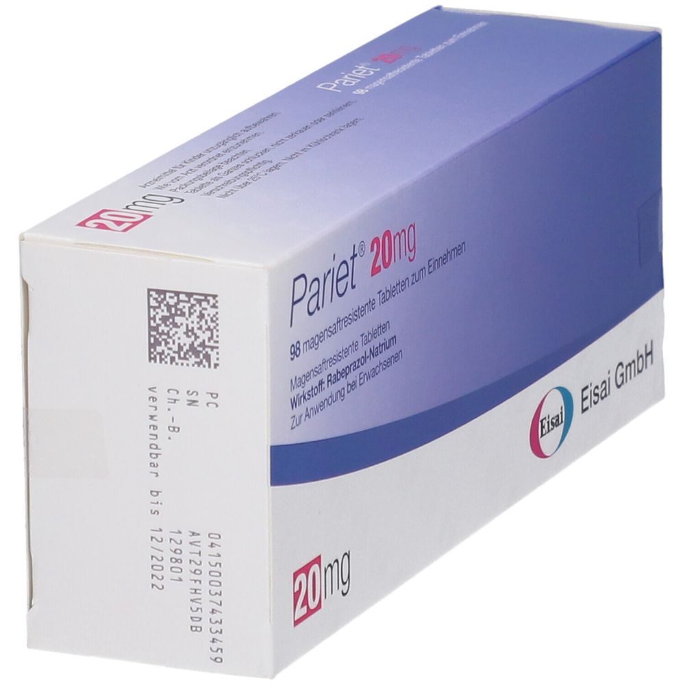 Pariet® 20 mg 98 St - shop-apotheke.com
