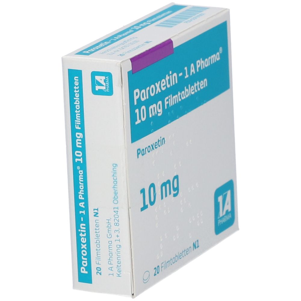 Paroxetin - 1 A Pharma® 10 mg 20 St - shop-apotheke.com