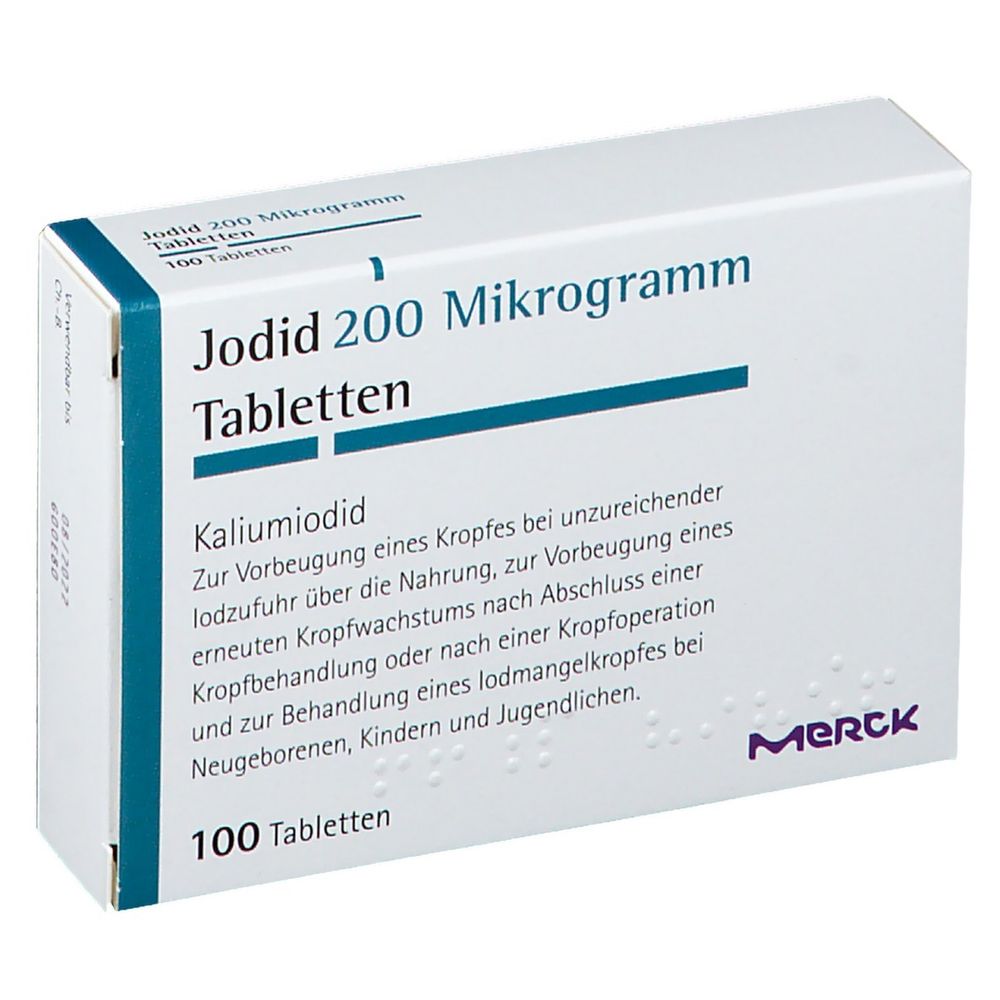 Jodid 200 Mikrogramm 100 St - shop-apotheke.com