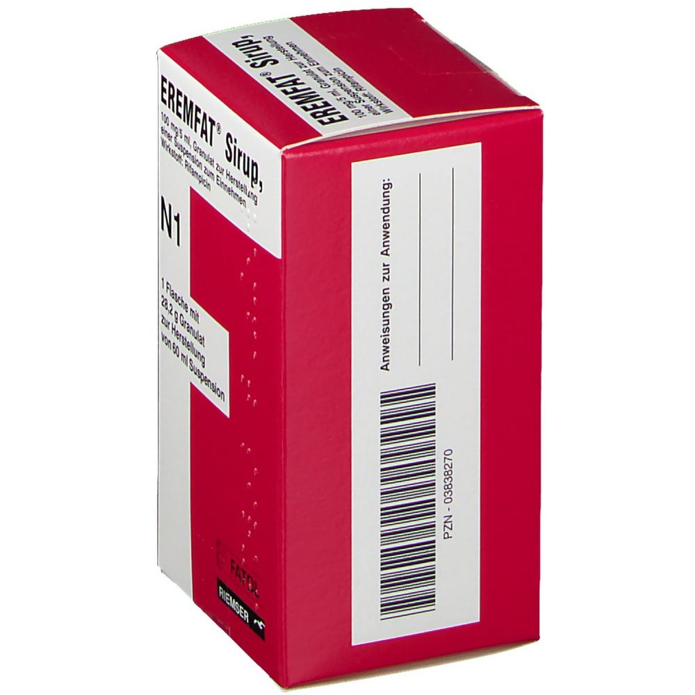 EREMFAT® Sirup 100 mg/5 ml 60 ml - shop-apotheke.com