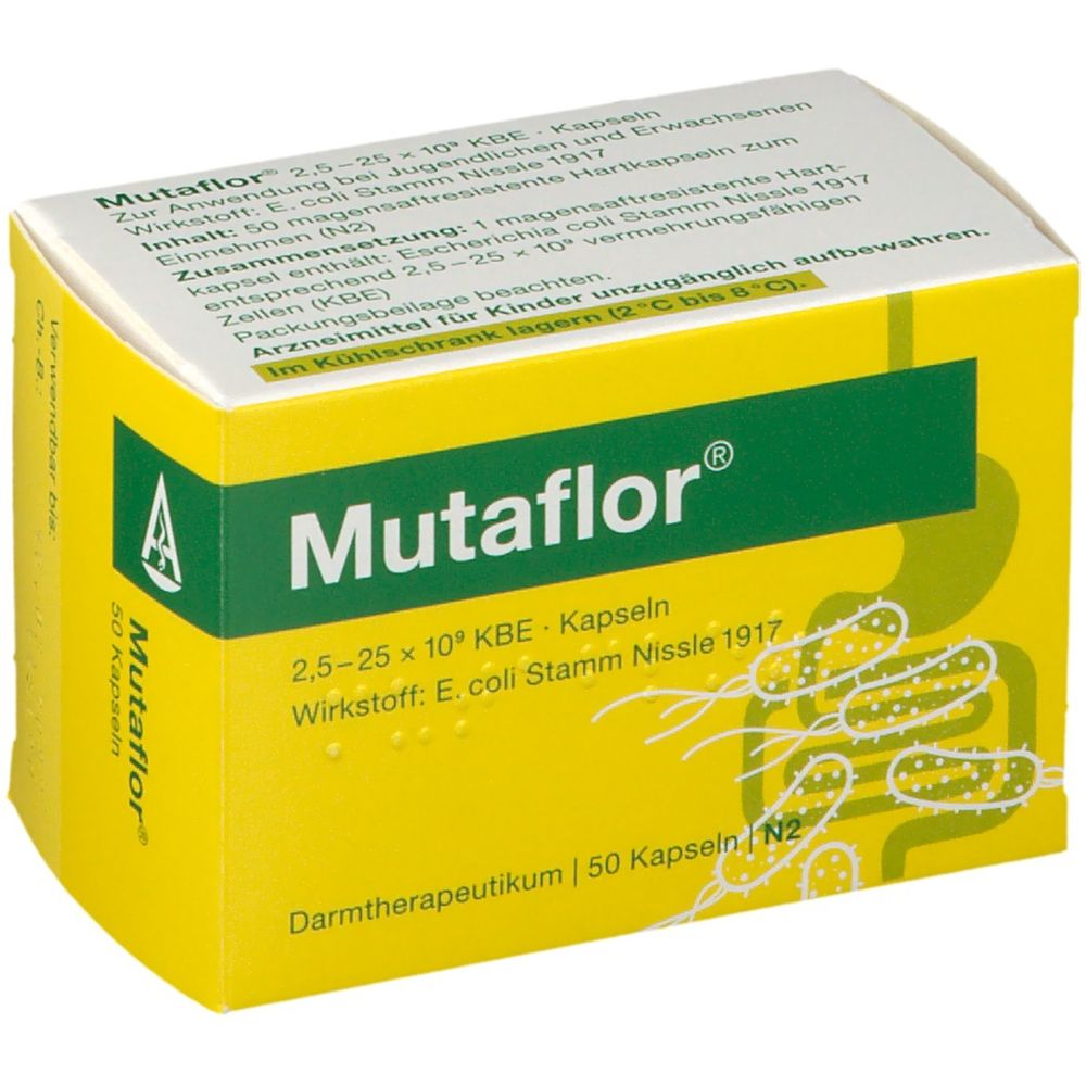 Mutaflor® Magensaftresistente Hartkapseln 50 St - shop-apotheke.com