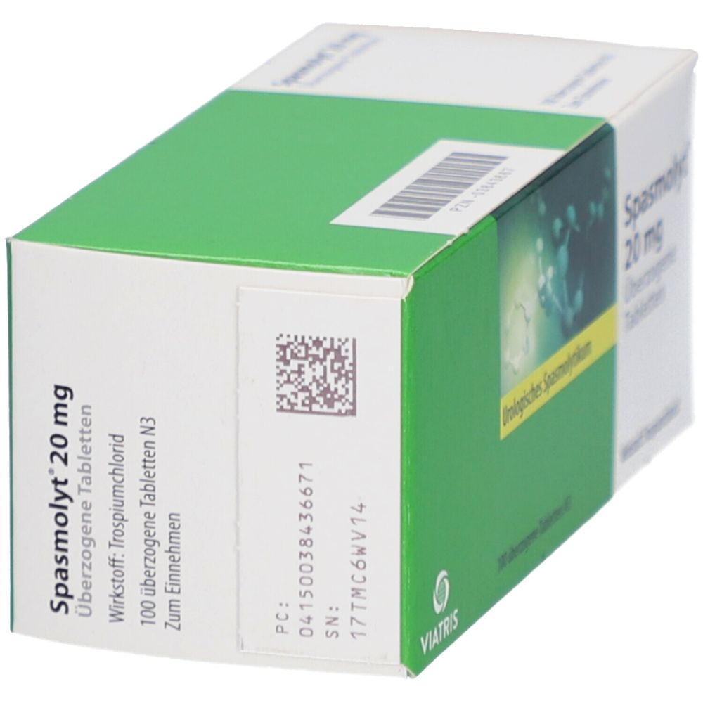 Spasmolyt® 20 mg 100 St - shop-apotheke.com