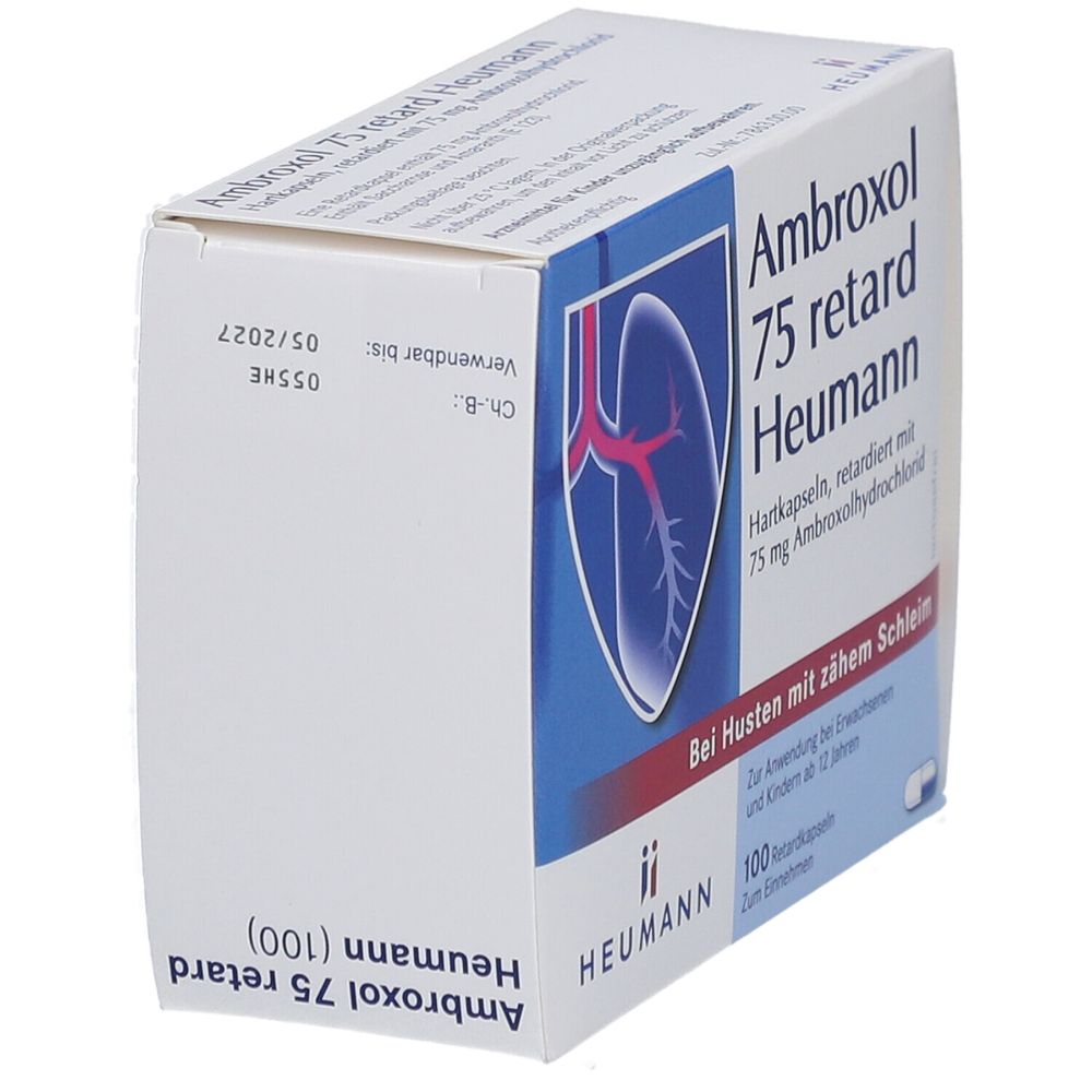 Ambroxol 75 retard Heumann Kapseln 100 St - shop-apotheke.com