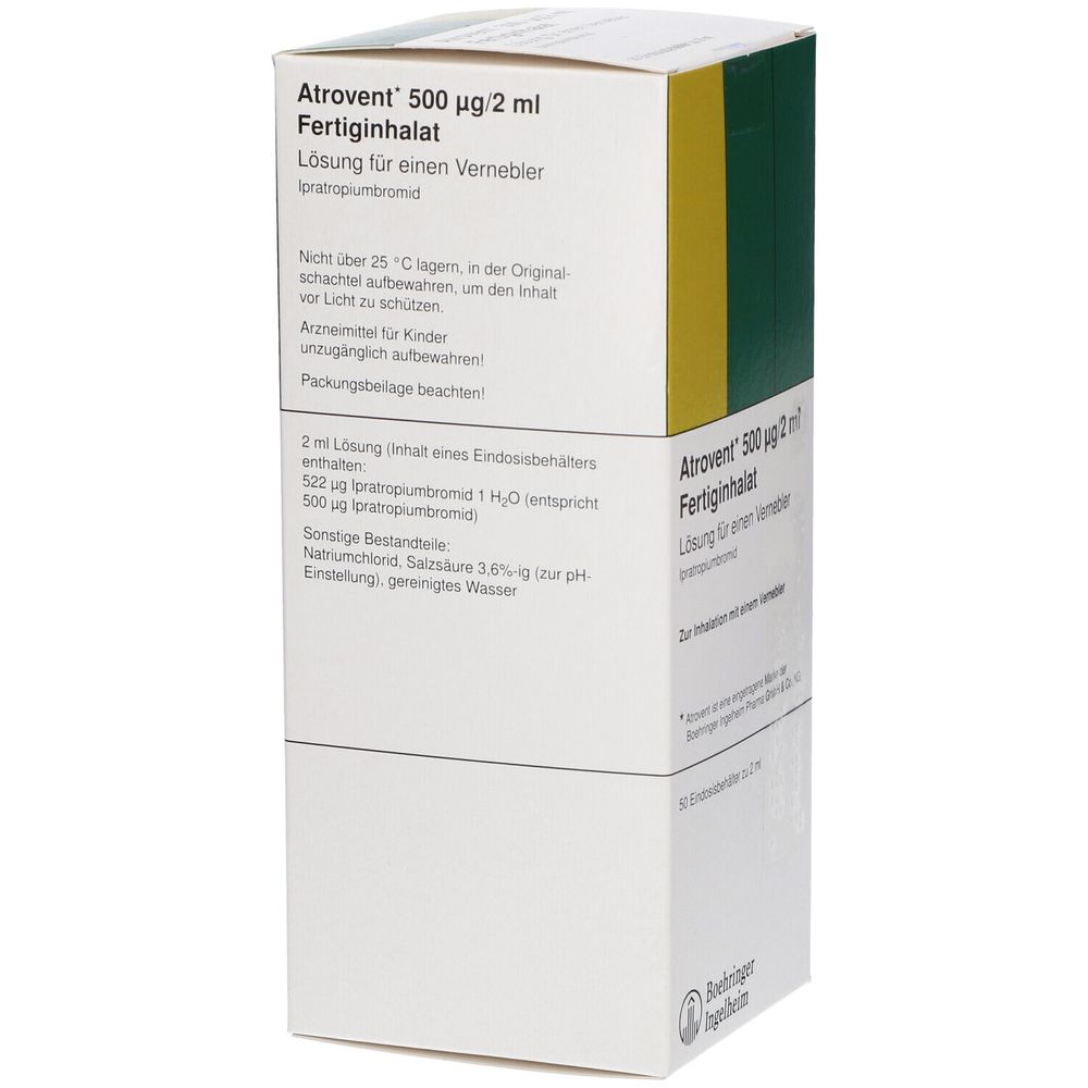 Atrovent 500 µg/2 ml 50x2 ml - shop-apotheke.com