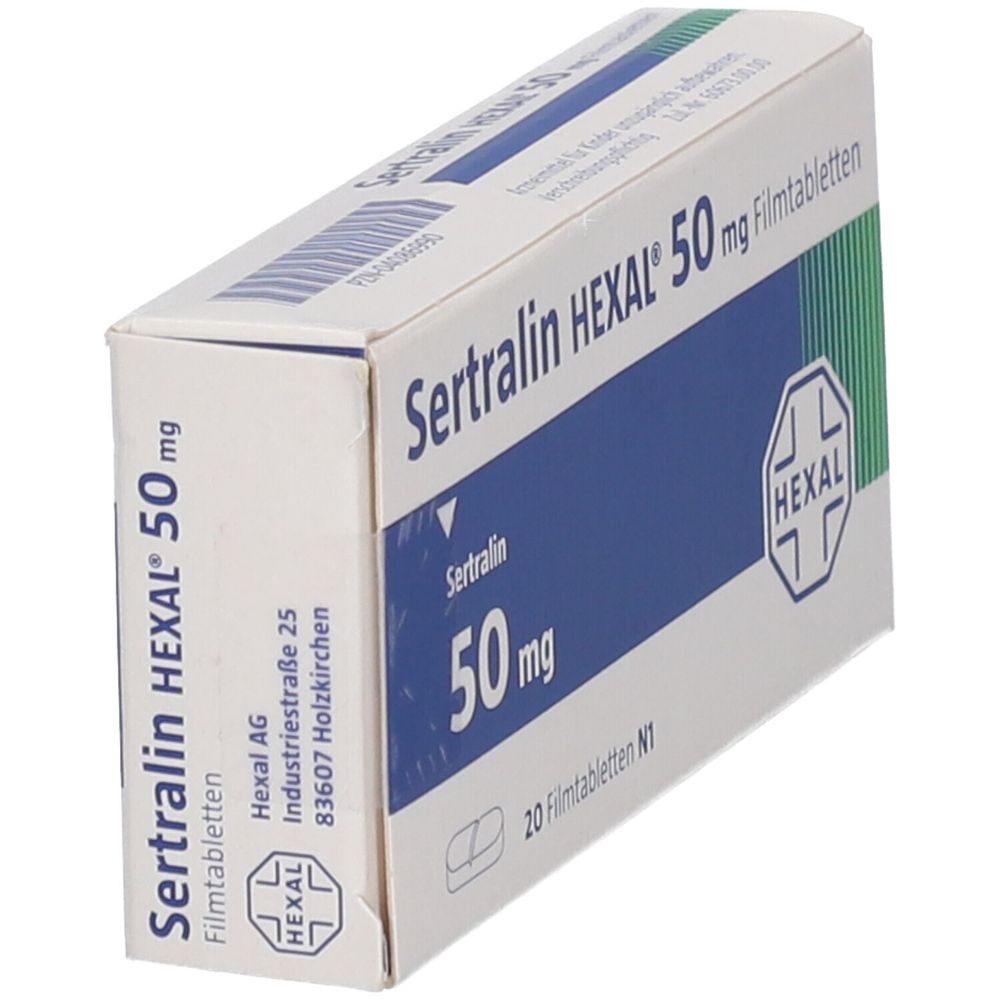 Sertralin HEXAL® 50 mg 20 St - shop-apotheke.com