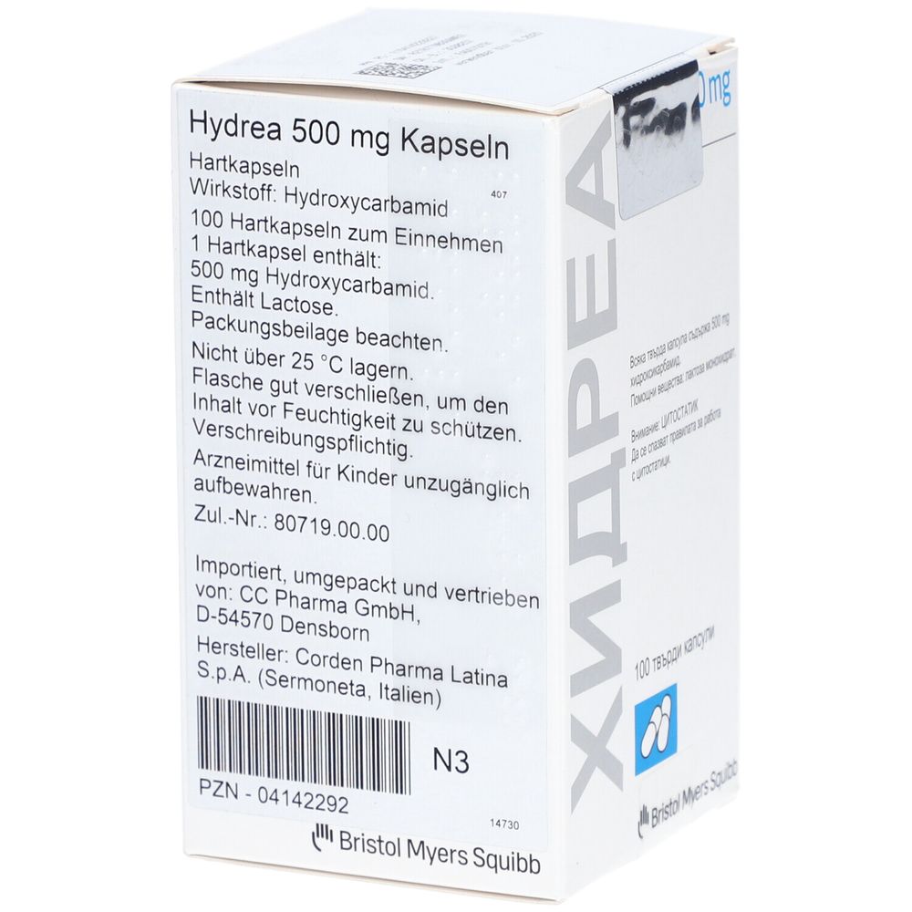 Hydrea® 500 mg 100 St - shop-apotheke.com